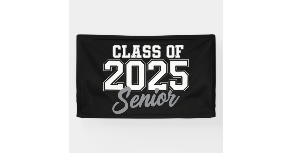 Class Of 2025 Senior Back To School 2025 Vintage Banner | Zazzle