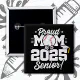 Class of 2025 Senior Year Baseball Mom Senior 2025 Button | Zazzle