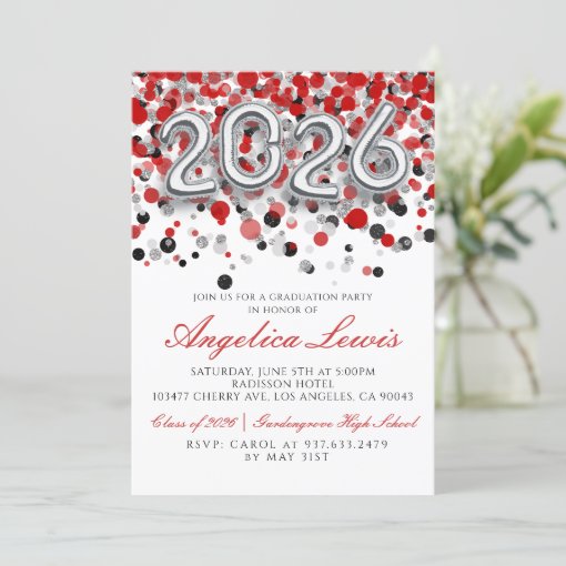 Class of 2026 Graduation Party Invitation | Zazzle