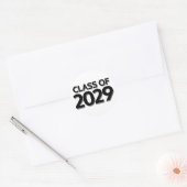 Class of 2029 classic round sticker | Zazzle