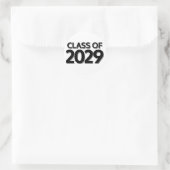 Class of 2029 classic round sticker | Zazzle