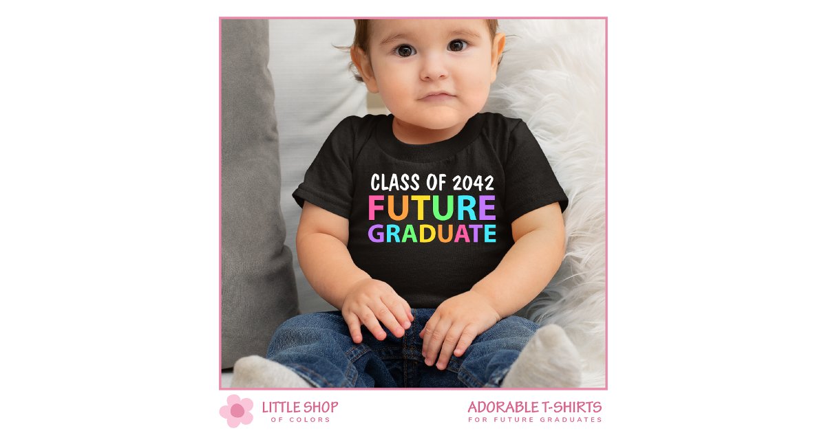 Class of 2042 Future Graduate Toddler T-shirt | Zazzle
