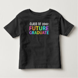 Class of 2042 Future Graduate Toddler T-shirt | Zazzle