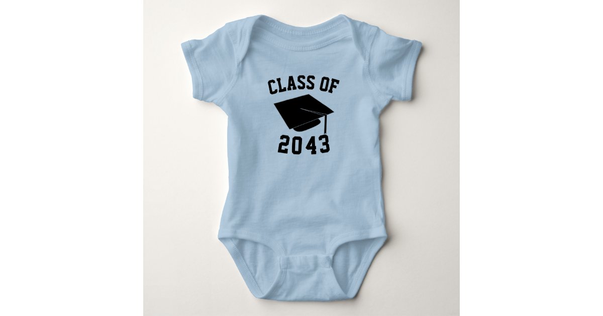 Class of 2043 Baby Shirt | Zazzle