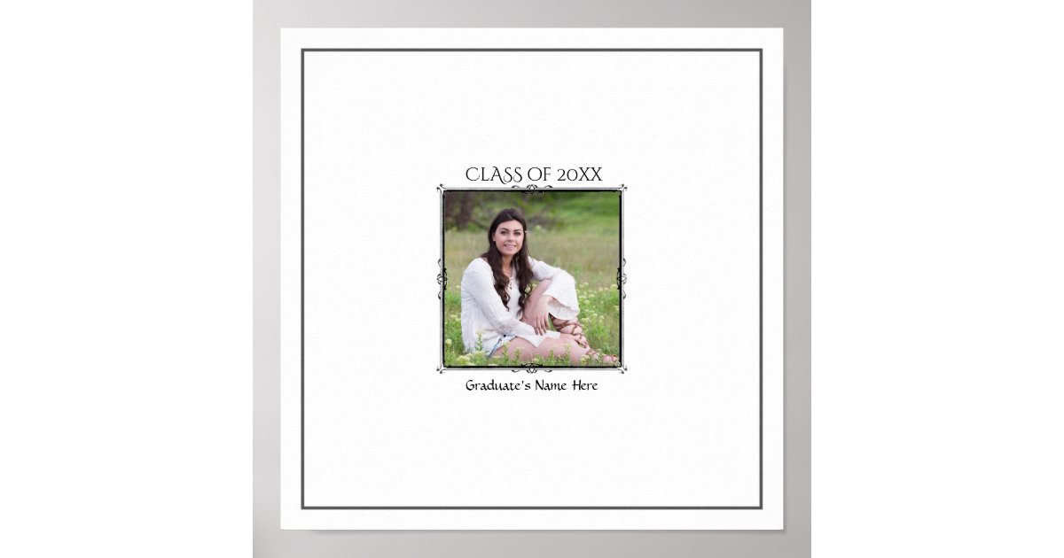 Class of ## Autograph Keepsake Print | Zazzle