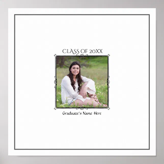 Class of ## Autograph Keepsake Print | Zazzle