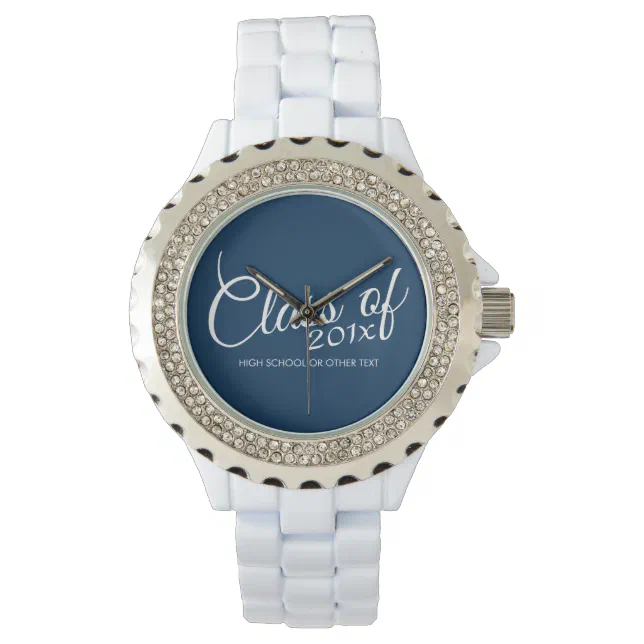 Class of with Custom Year and High School Watch | Zazzle