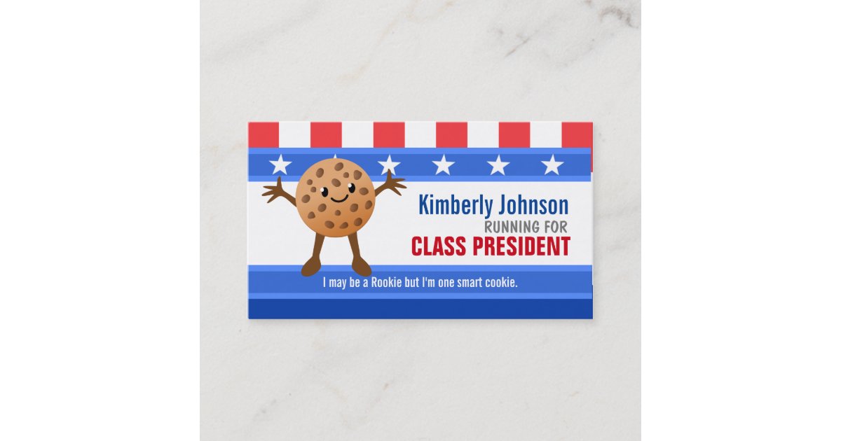 Class President Business Cards | Zazzle.com