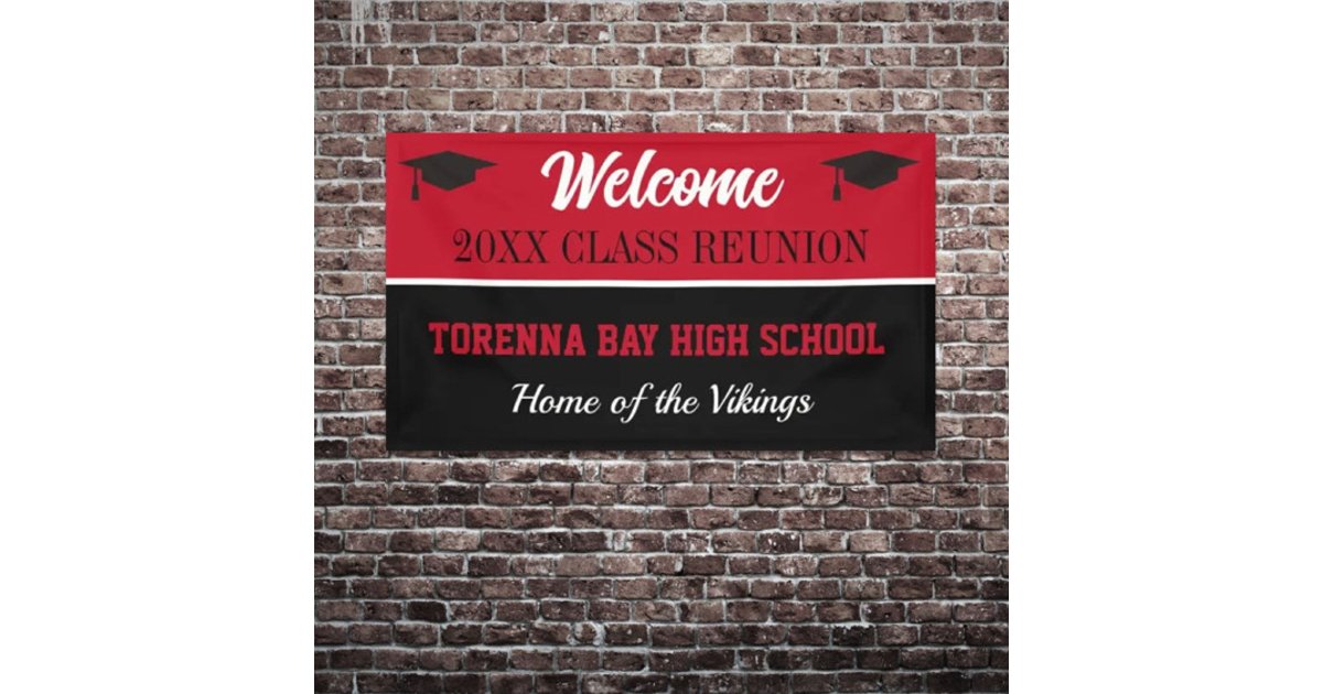 Class Reunion! CUSTOMIZE Your Reunion banner | Zazzle