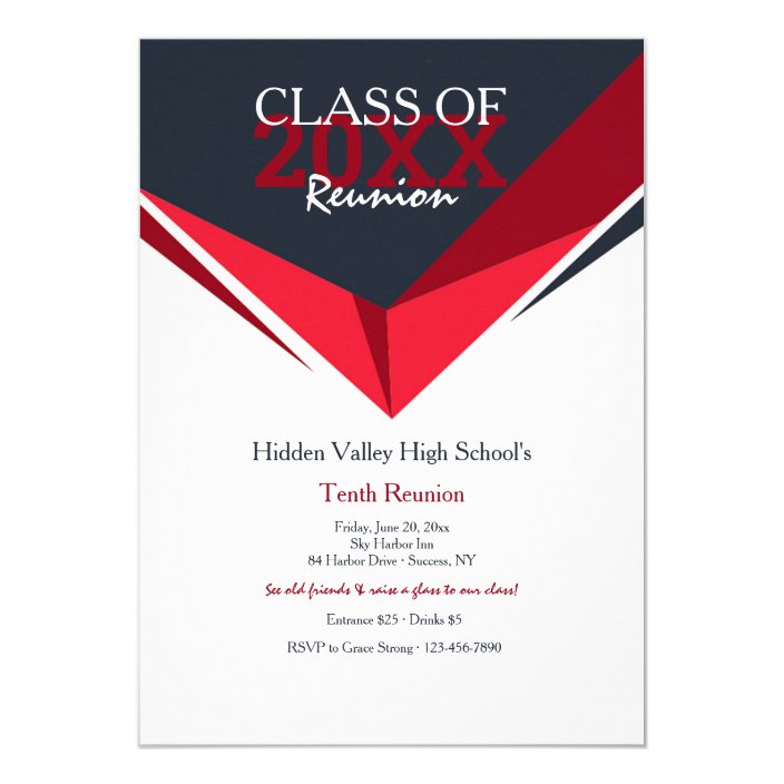 Class Reunion Invitation | Zazzle.com