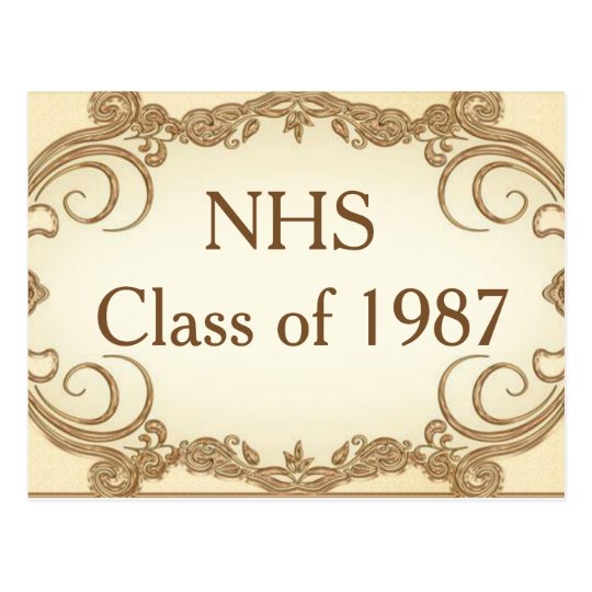 class-reunion-postcard-zazzle