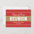 Class Reunion RSVP card | Zazzle