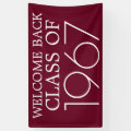 Class Reunion | Welcome Back Banner | Zazzle