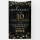 Class Reunion Welcome Stars Script Custom Colors Banner | Zazzle