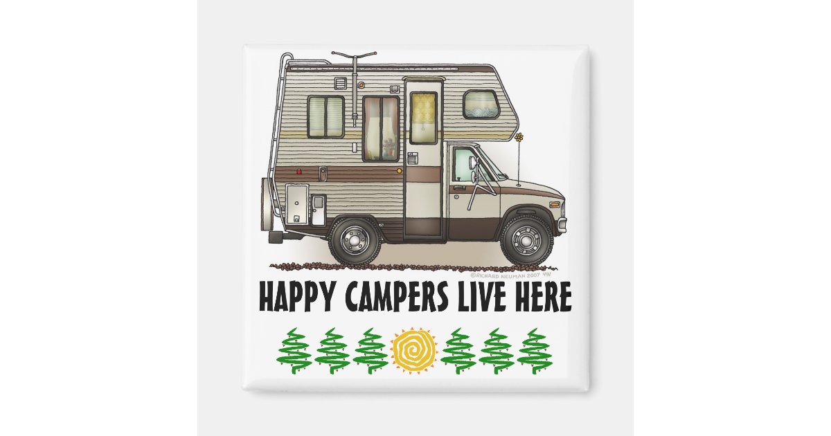 ClassC Camper RV Magnets | Zazzle