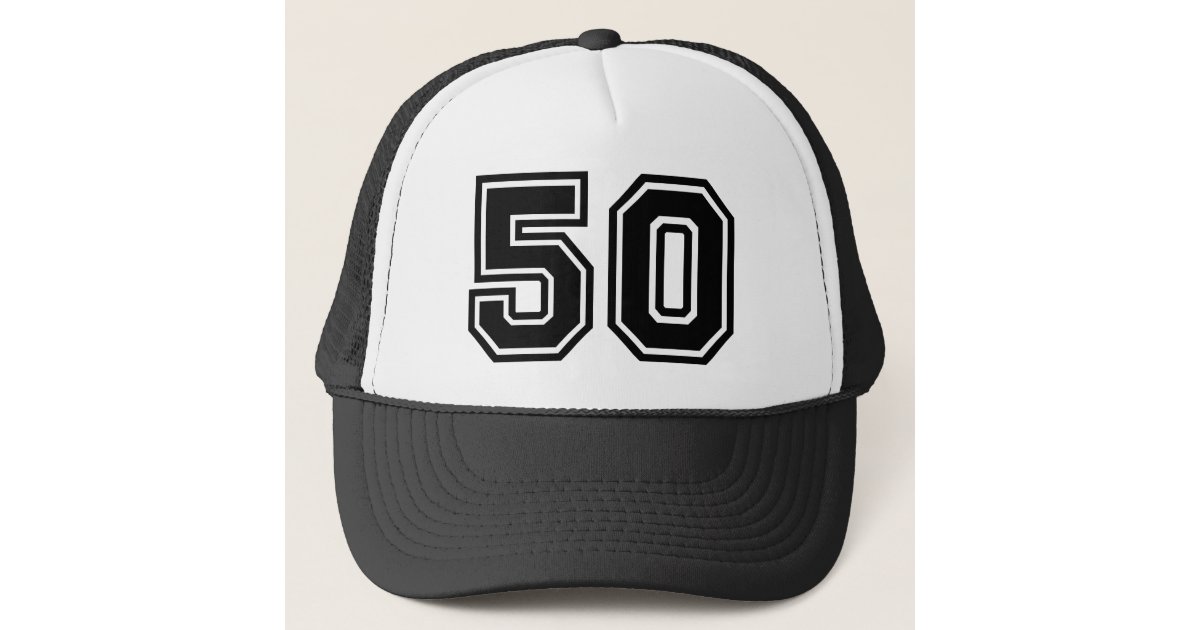 Classic 50th Birthday Party Trucker Hat | Zazzle