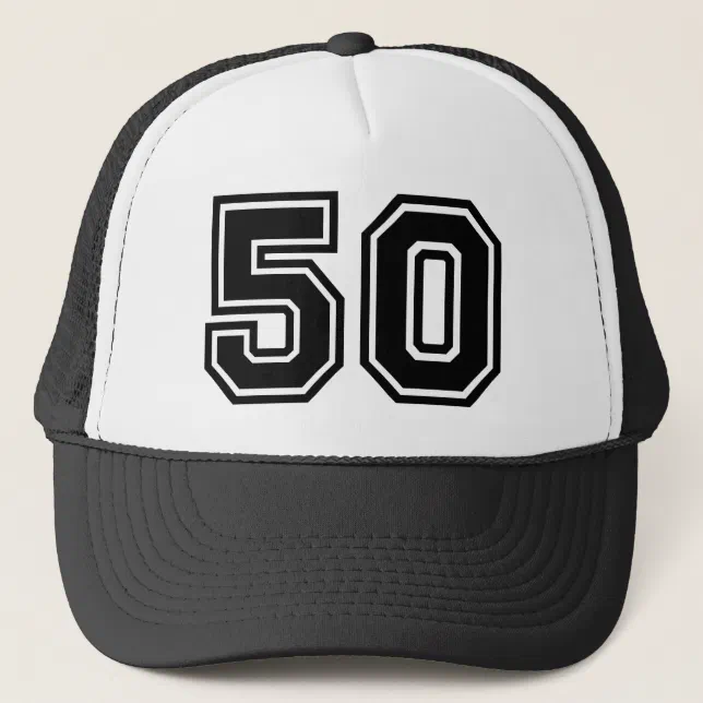 Classic 50th Birthday Party Trucker Hat | Zazzle