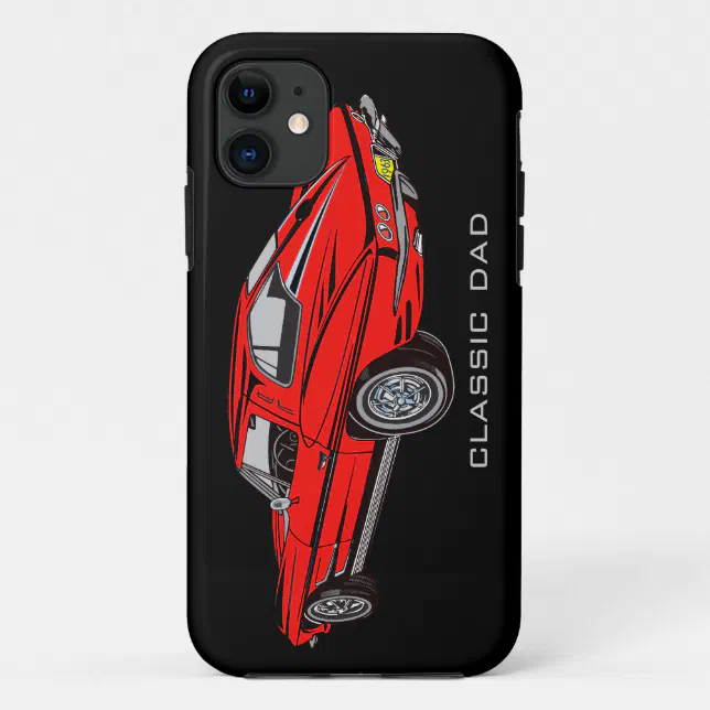 Classic 63 Red Corvette iPhone 5 Tough Case Mate | Zazzle