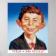 Classic Alfred Poster | Zazzle