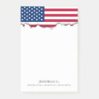 American USA Flag Patriotic July 4th Custom Text Post-it Notes | Zazzle.com