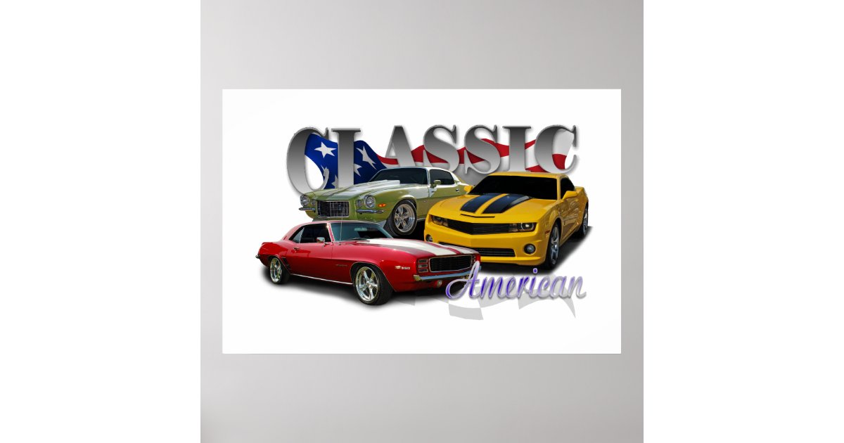 Classic American Poster | Zazzle