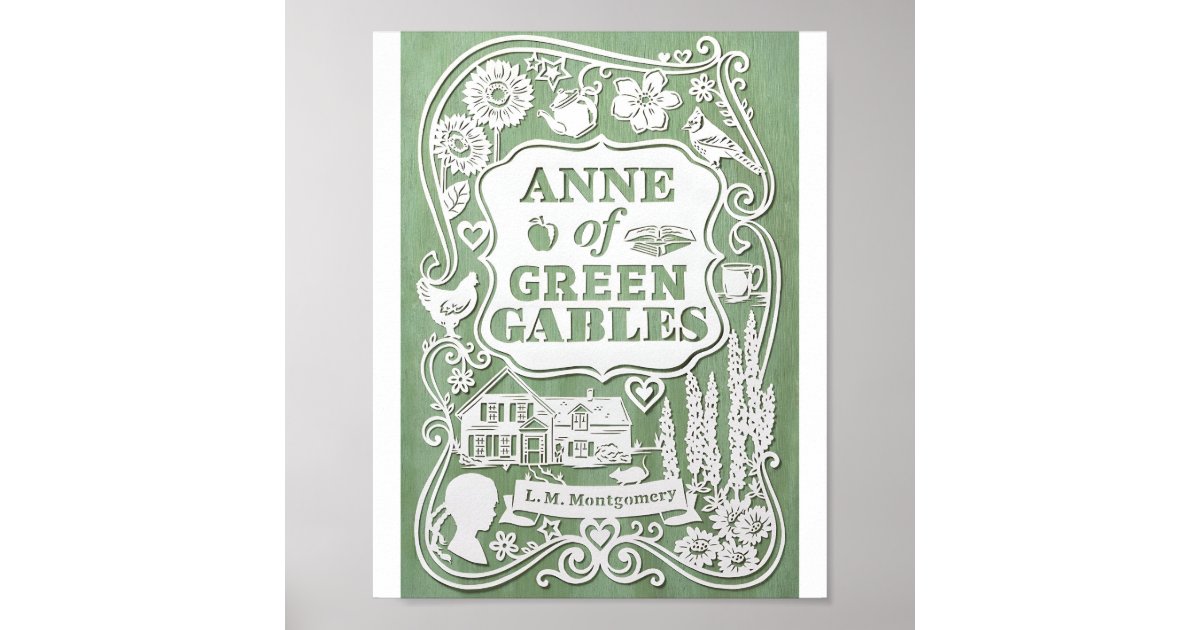 Classic Anne of Green Gables Poster | Zazzle