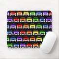 Classic Austin Mini Cooper Rainbow Mouse pad | Zazzle