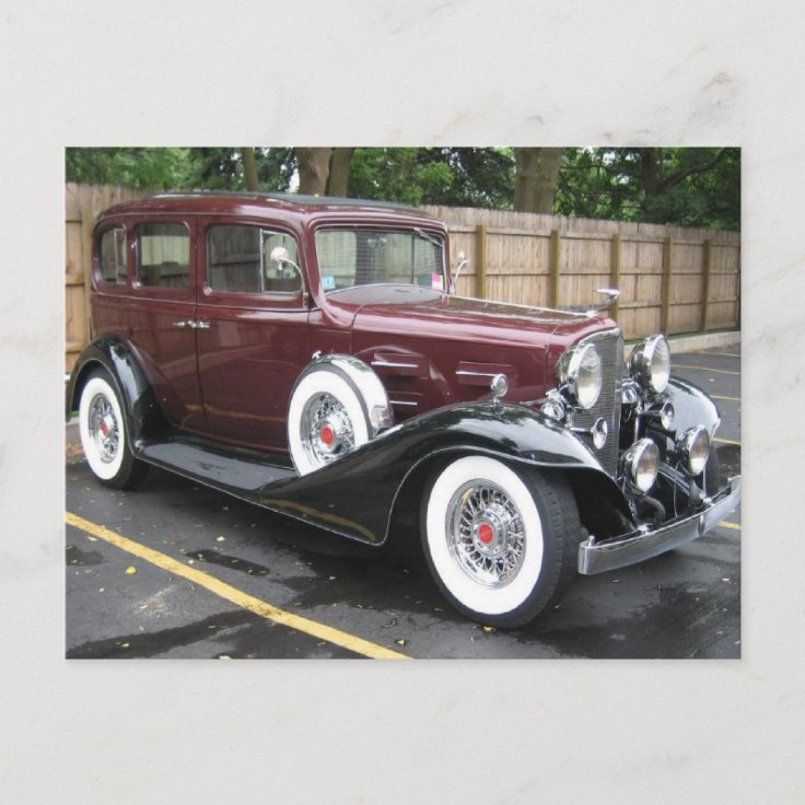 Classic Auto Postcard | Zazzle