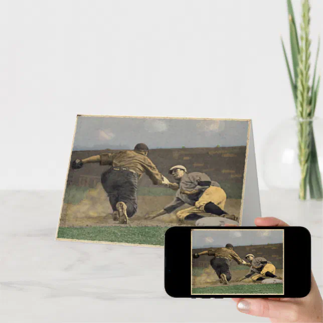 Classic Baseball Greetings Card | Zazzle