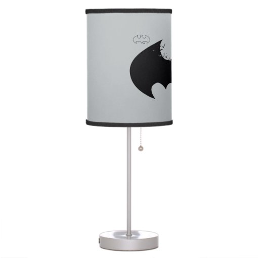 Classic Batman Logo Dissolving Into Bats Table Lamp | Zazzle
