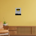 Classic Batman Symbol | New Baby Birth Stats Poster | Zazzle