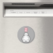 Classic Baymax Sitting Graphic Magnet | Zazzle