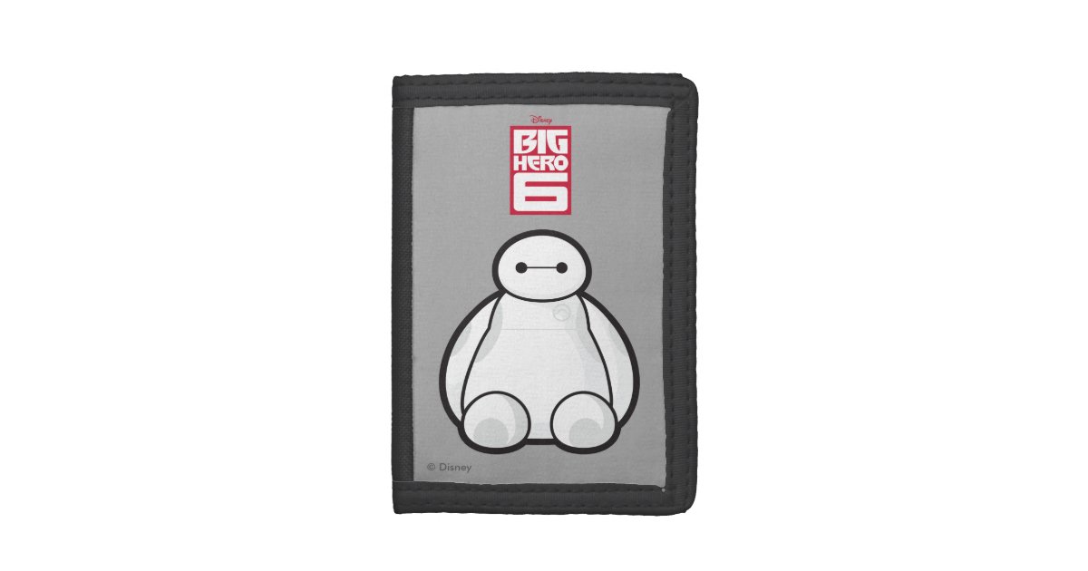 Classic Baymax Sitting Graphic Trifold Wallet | Zazzle