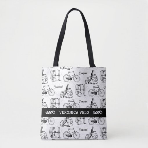 Classic Bicycle Enthusiast or Vintage Bike Shop Tote Bag | Zazzle