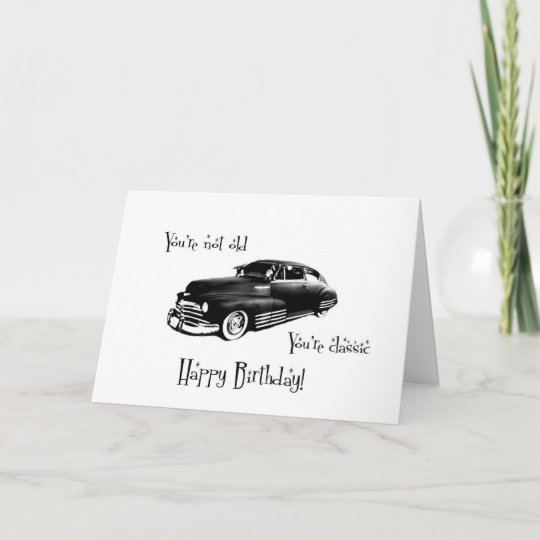 Classic Birthday Card | Zazzle.com