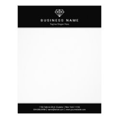 Gem Letterhead | Zazzle
