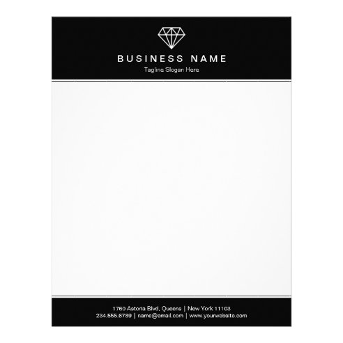 Gem Letterhead | Zazzle