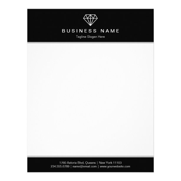 Gem Letterhead | Zazzle