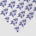 Classic Blue Willow Bird Design Tissue Paper | Zazzle