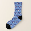Classic Blue Willow Bird Design v2 Socks | Zazzle