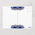 Classic Blue Willow Design Postcard | Zazzle