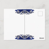 Classic Blue Willow Design Postcard | Zazzle