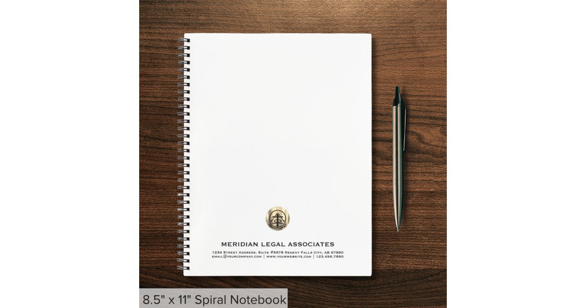 Classic Branded Notebook | Zazzle