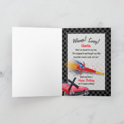 CLASSIC CADILLAC Birthday Card | Zazzle