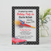 CLASSIC CADILLAC Birthday Party Invitation | Zazzle