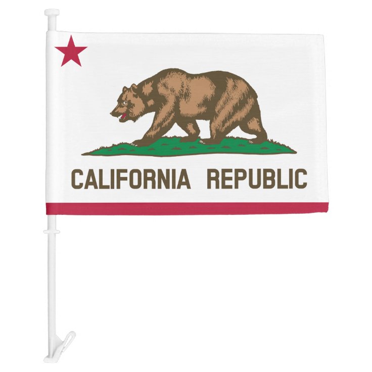 Classic California State Flag | Zazzle