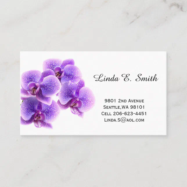 Classic Calling Card | Zazzle