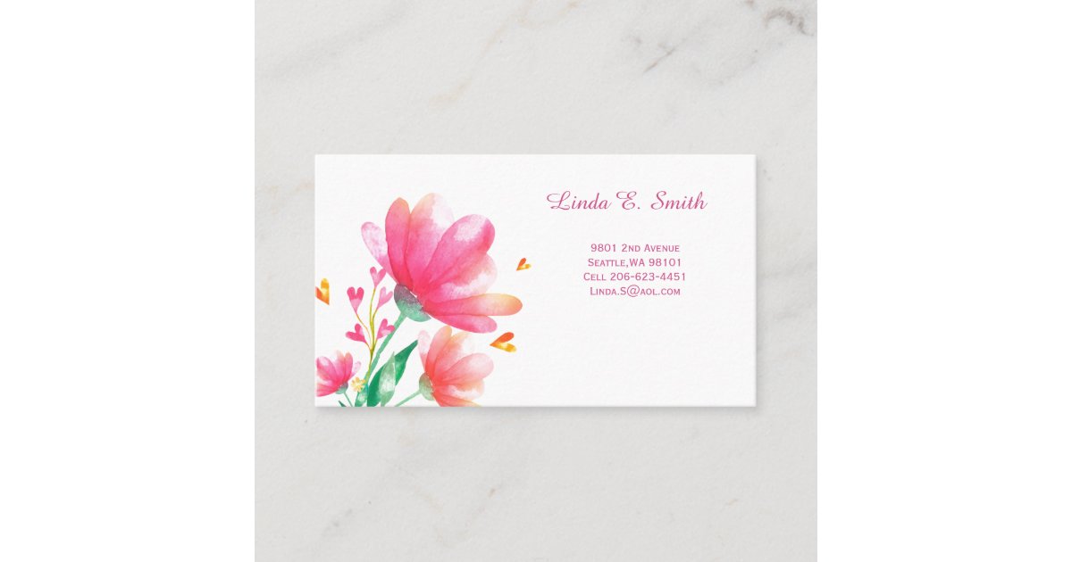 Classic Calling Card | Zazzle