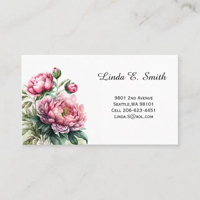 Classic Calling Card | Zazzle