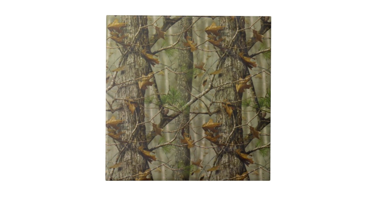 Classic Camouflage Ceramic Tile | Zazzle